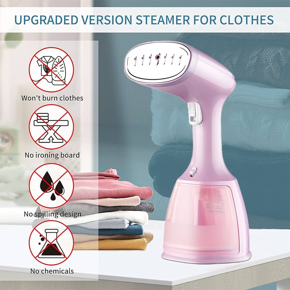 SteamMaster 1500W Handheld Steamer – Quick Heat & Portable Iron ...